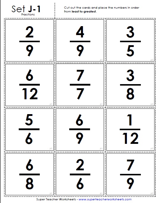 Equivalent Fractions Simplifying Fractions Worksheets Equivalent 